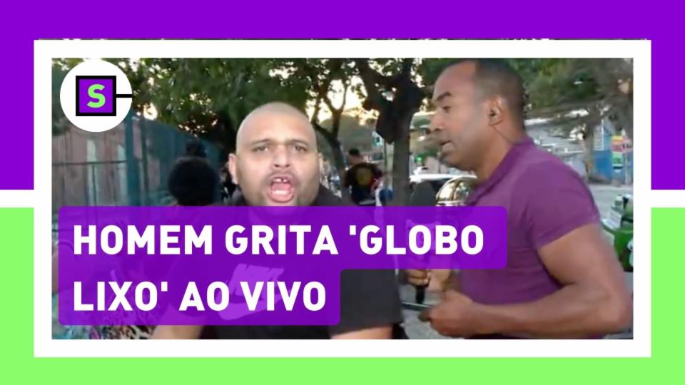 Repórter Da Globo Tem Reportagem Interrompida Aos Gritos De Globo Lixo