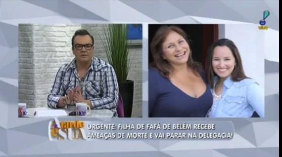Filha de Fafá de Belém é ameaçada de morte - 29/08/2016 - UOL Play