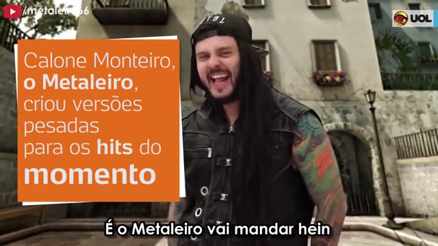 Deu Onda: Metaleiro faz sucesso na internet com versões pesadas de ...