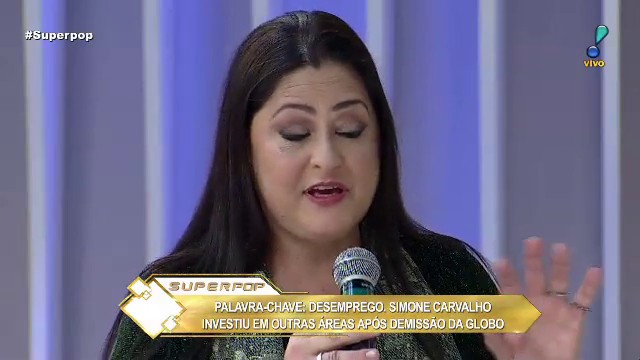 "Quando saí da Globo foi opção minha", garante a atriz Simone Carvalho ...