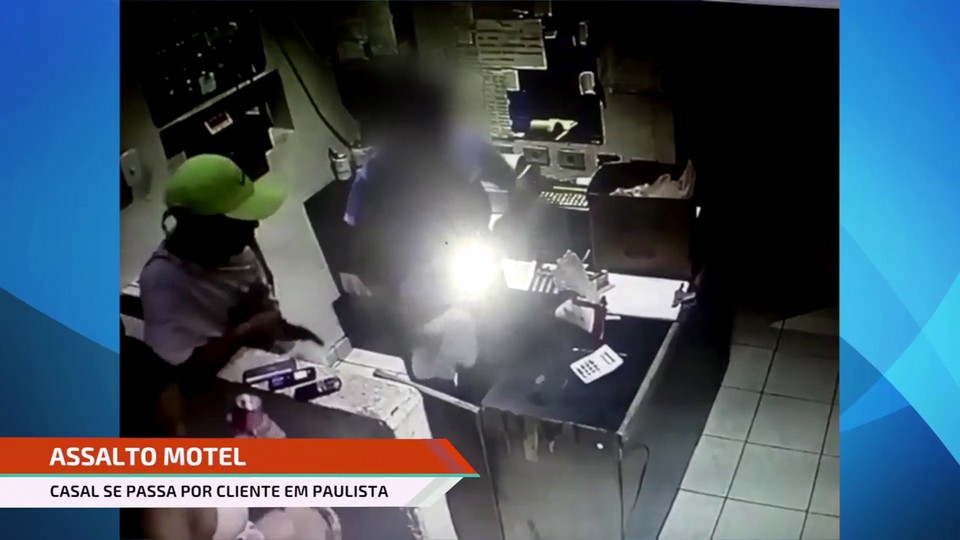 Vídeo: após usar suíte, casal rouba recepção e clientes de Motel - 28 ...