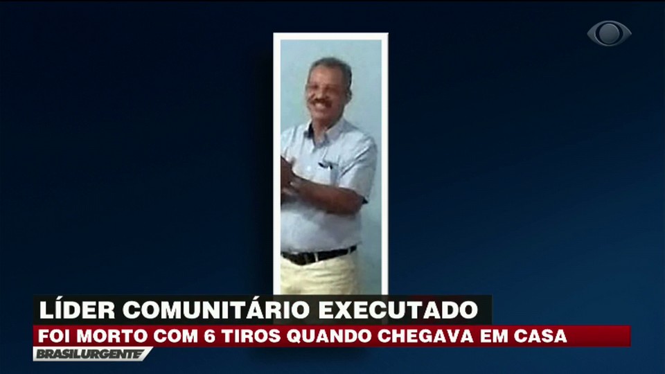 Líder Comunitário é Morto Na Porta De Casa Vídeos Band