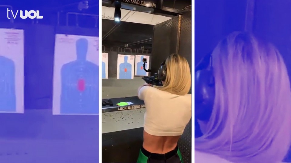 Empresária e influencer, Lala Rudge faz aula de tiros em Miami - 29/01 ...