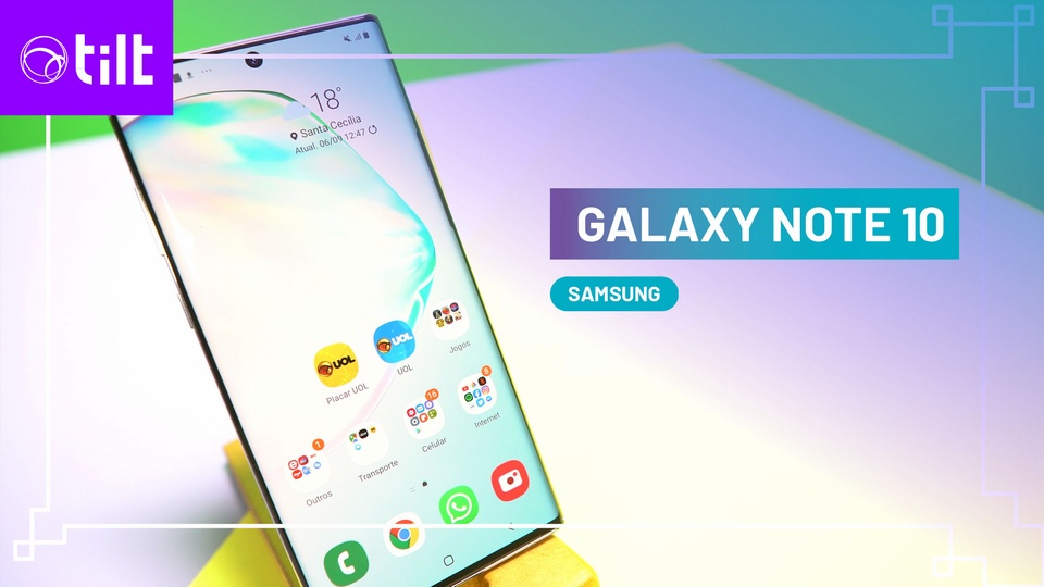 Review: Galaxy Note 10+ - 18/09/2019 - UOL Notícias