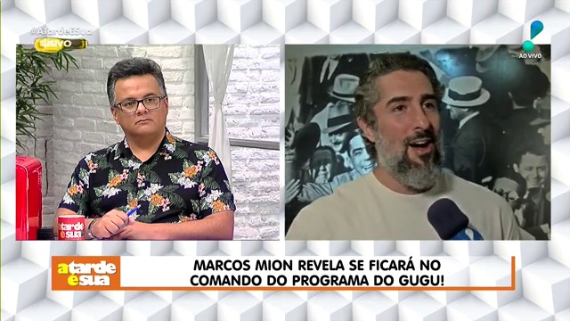 Marcos Mion conta se substituirá Gugu em programa: "Seria um sonho ...