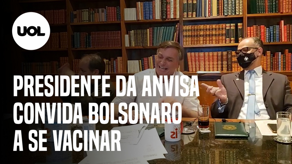 Bolsonaro pergunta salário a chefe da Anvisa, que o convida a se ...