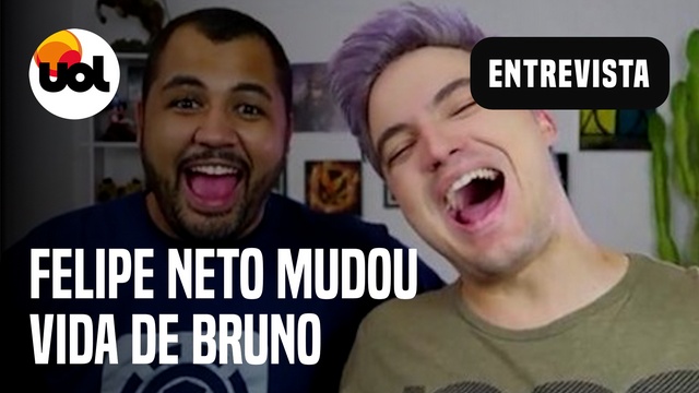 Felipe Neto mudou minha vida, diz youtuber Bruno Correa - 03/05/2021 ...