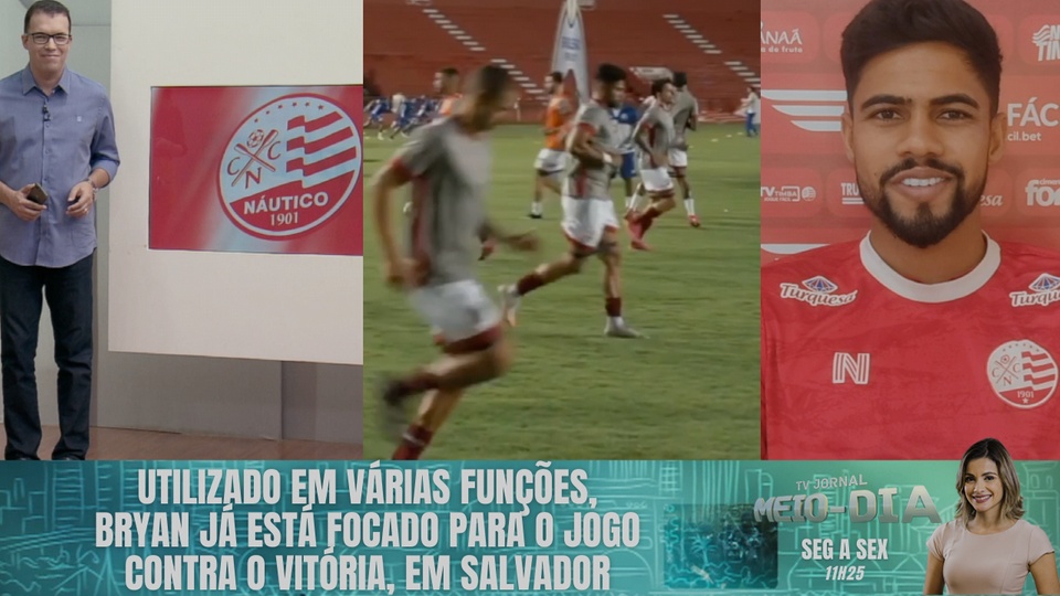 Utilizado em várias funções, Bryan focado para o jogo contra o Vitória ...