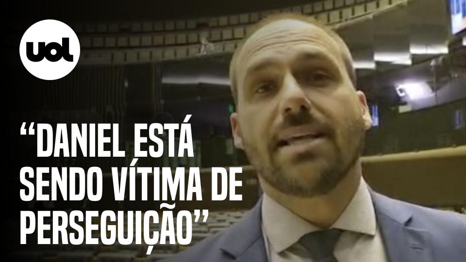 Caso Daniel Silveira: Eduardo Bolsonaro considera que deputado está ...