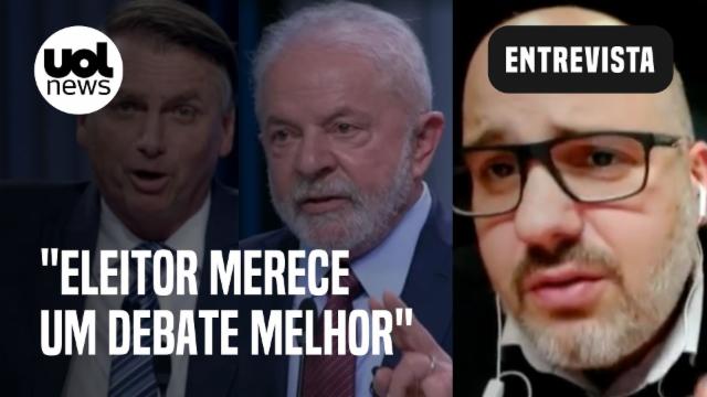 Debate UOL/Band com Lula e Bolsonaro: Formato ajuda a frear e reduzir ...