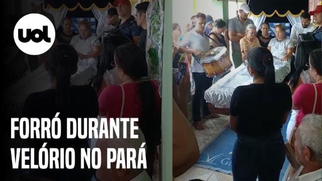 Apresentação de forró durante velório no Pará - 11/01/2023 - UOL Notícias