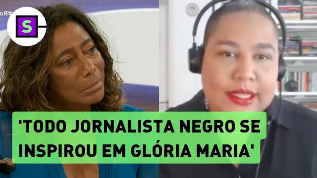 Aline Ramos: Há um 'dedinho' de Glória Maria na trajetória de todas as ...