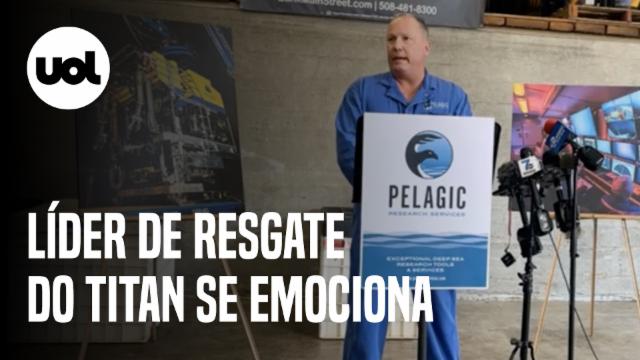 Líder de resgate de submarino se emociona ao falar de busca - 02/07 ...