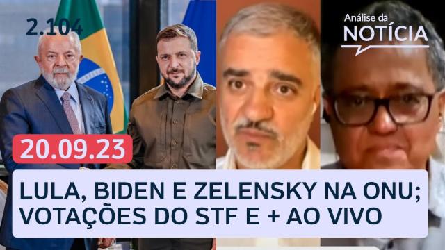 Lula Com Zelensky E Biden Na Onu Marco Temporal Aborto E Maconha As