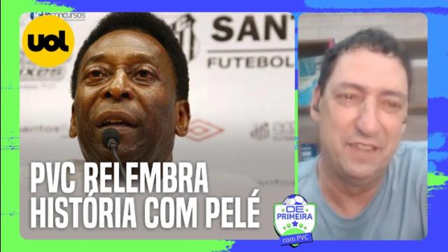 PVC relembra quando procurou a Taça do Mundial do Santos junto com Pelé ...