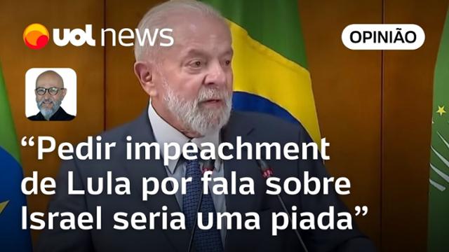 Josias De Souza Pedir Impeachment De Lula Por Fala Sobre Israel E
