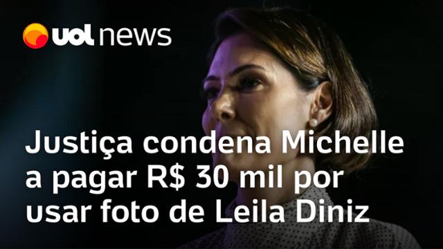 Justiça condena Michelle Bolsonaro a pagar R$ 30 mil por usar foto de ...