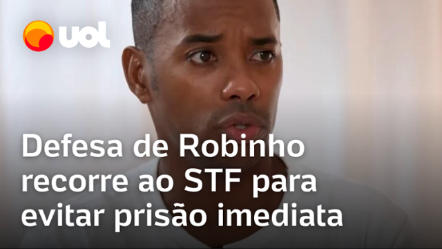 Prisão de Robinho: Defesa do ex-jogador recorre ao STF para evitar ...
