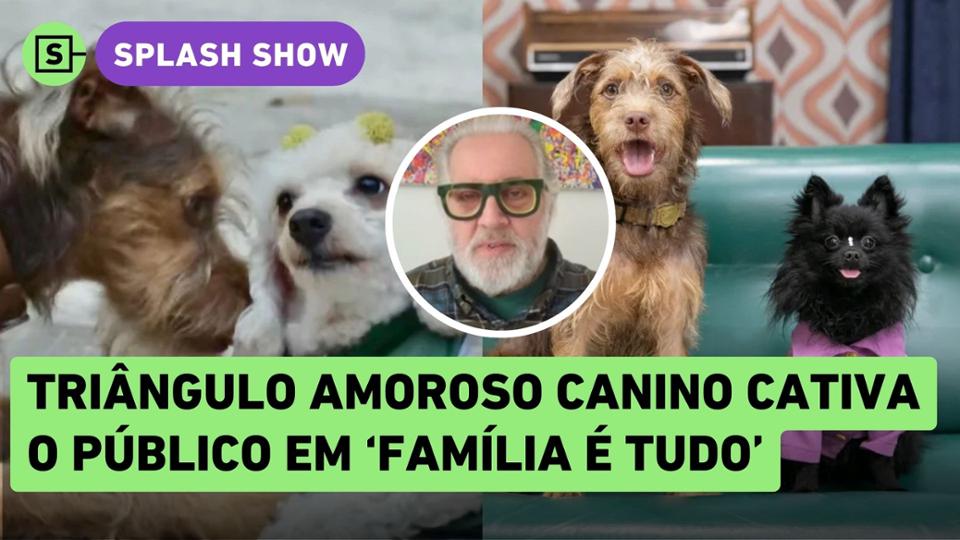 Triângulo amoroso canino foi sacada de mestre de Daniel Ortiz para ...