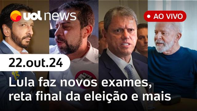 Lula fala com Putin e faz mais exames; Nunes alfineta Bolsonaro - 28/10 ...