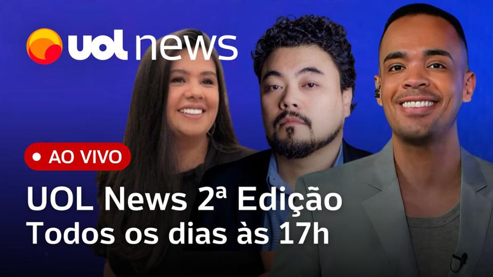 UOL News 2ª Edição com Diego Sarza | Programa Completo | 28 de maio de ...