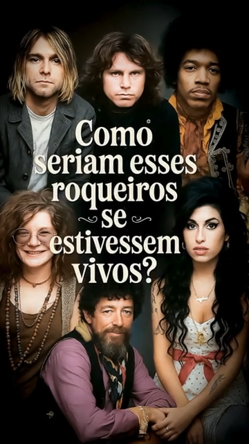 Dia do Rock: Como seriam esses roqueiros se estivesse vivos?