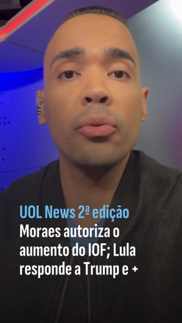 UOL News 2ª Edição: destaques da noite de 16/07/2025