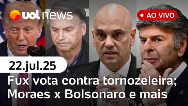 UOL News 1ª Edição com Natália Mota | Programa Completo | 22 de julho ...