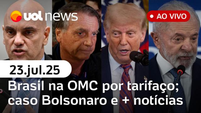 UOL News 1ª Edição com Natália Mota | Programa Completo | 23 de julho ...