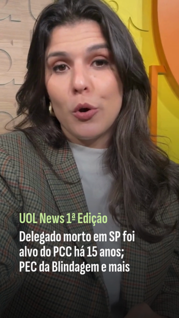 UOL News 1ª Edição: destaques da manhã de 16/09/2025
