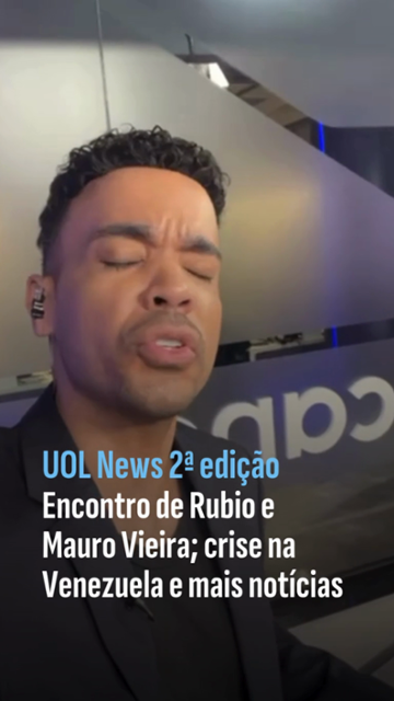 UOL News 2ª Edição: destaques da noite de 16/10/2025