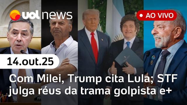 UOL News 2ª Edição com Diego Sarza | Programa Completo | 14 de outubro ...