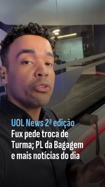 UOL News 2ª Edição: destaques da noite de 21/10/2025