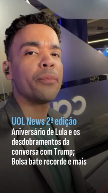 UOL News 2ª Edição: destaques da noite de 27/10/2025