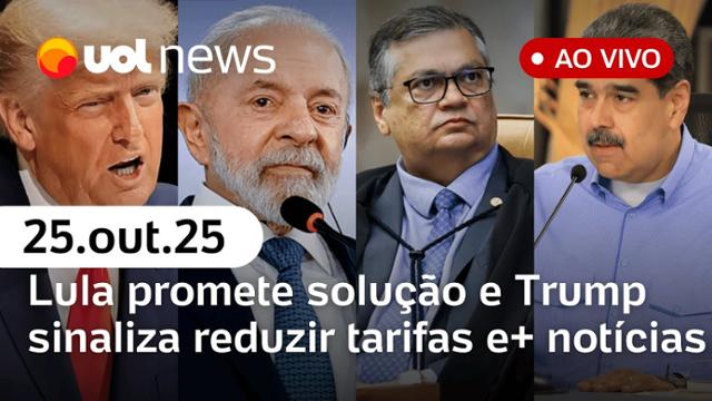 UOL News 1ª Edição com Diego Sarza | Programa Completo | 25 de outubro ...