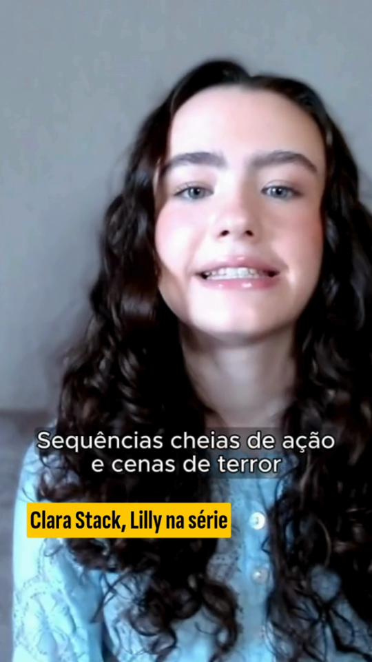 Trecho entrevista Clara Stack, Lilly na série 'It: Bem-vindos a Derry' - 29/10/2025 - UOL Play