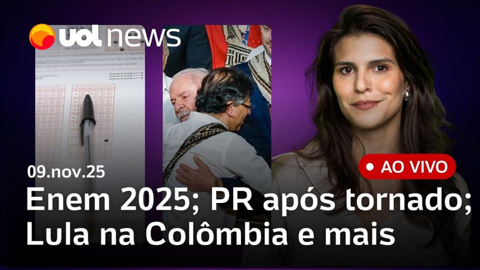 UOL News 2ª Edição com Natália Mota | Programa Completo | 09 de ...