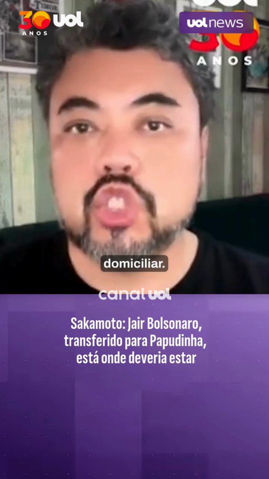 Sakamoto: Jair Bolsonaro, transferido para Papudinha, está onde deveria ...